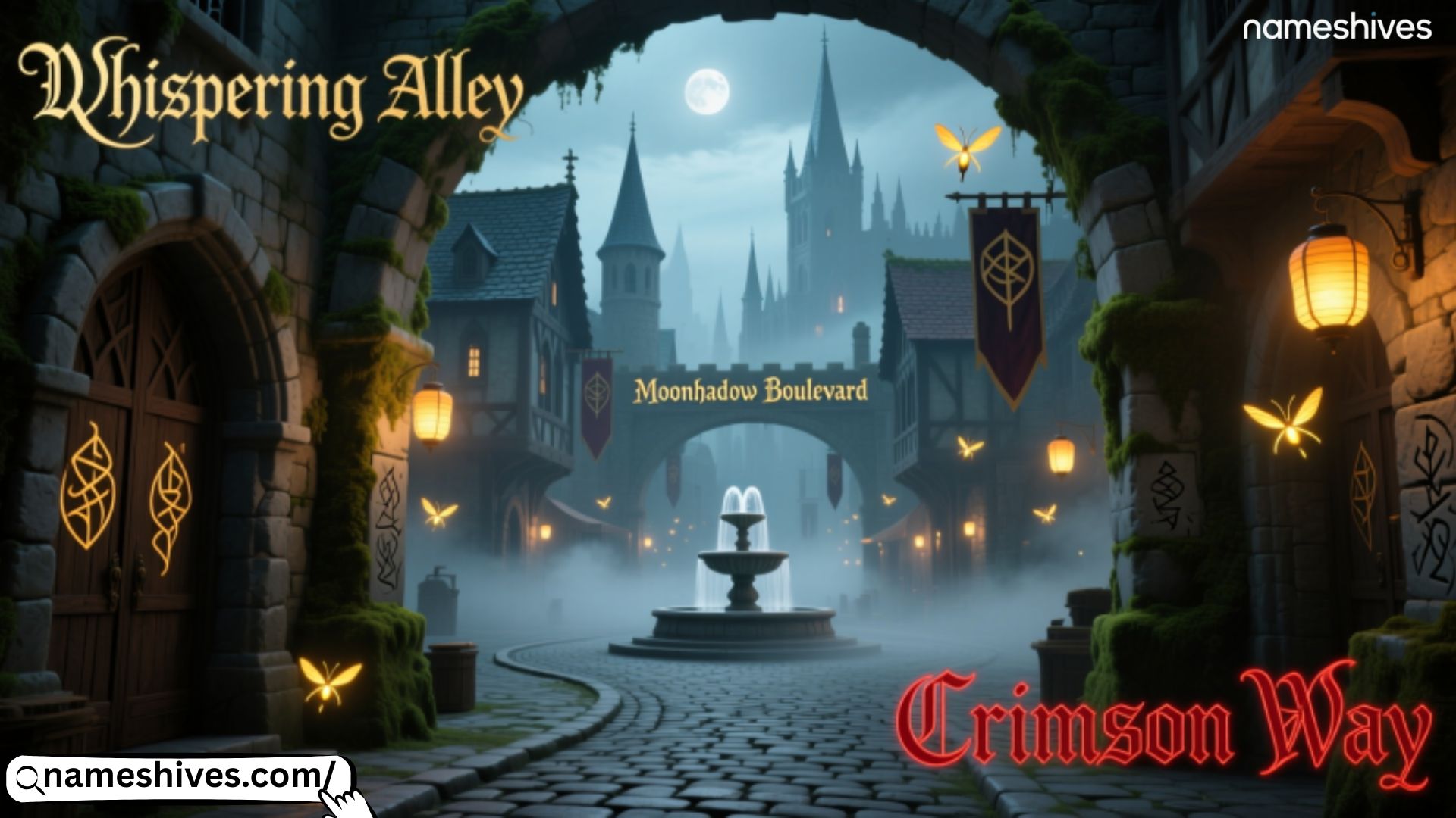 520 Fantasy Street Names / Road Names That Spark Adventure