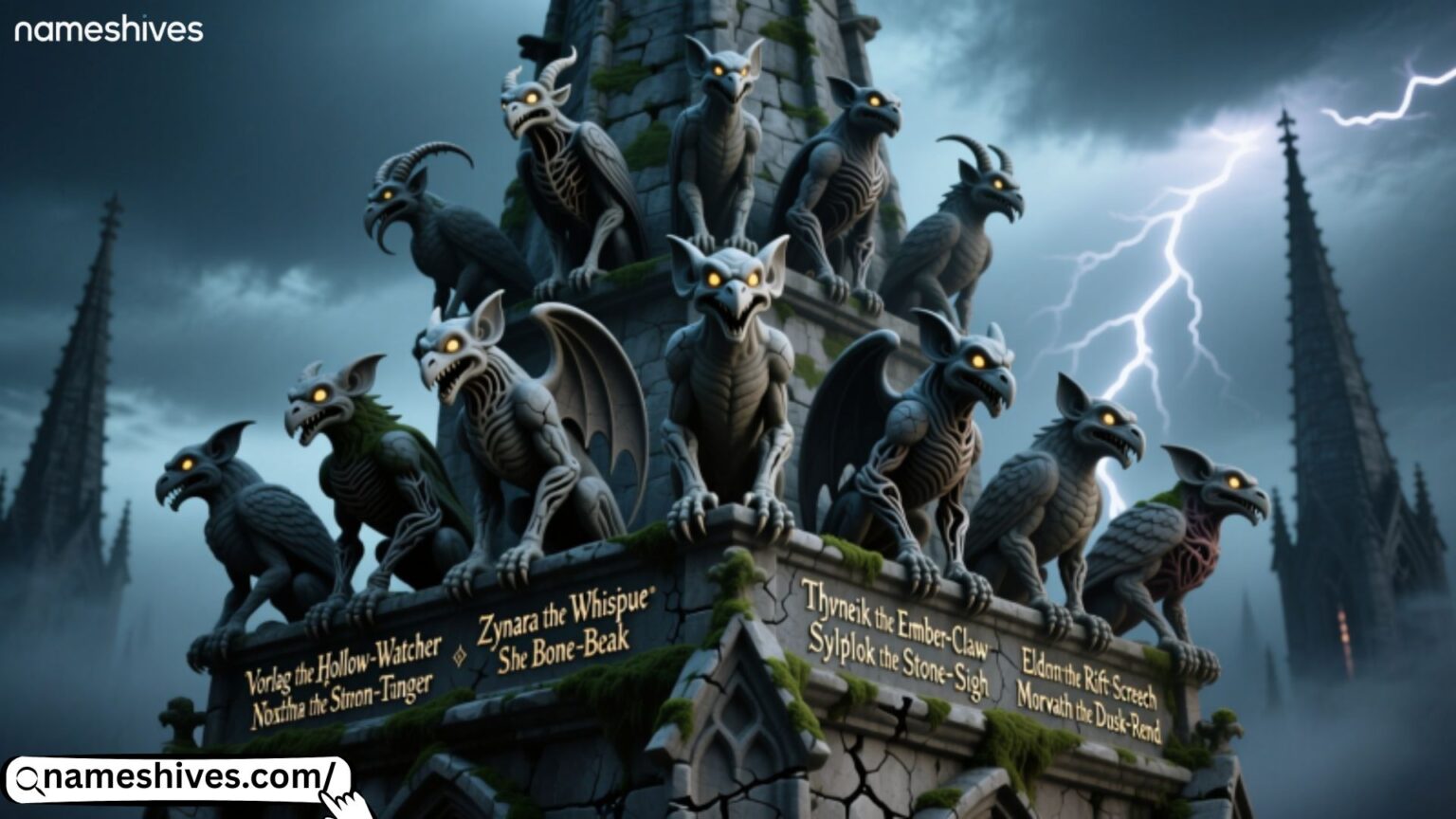 320 Gargoyle Names: Legendary Stone Guardian Name Ideas