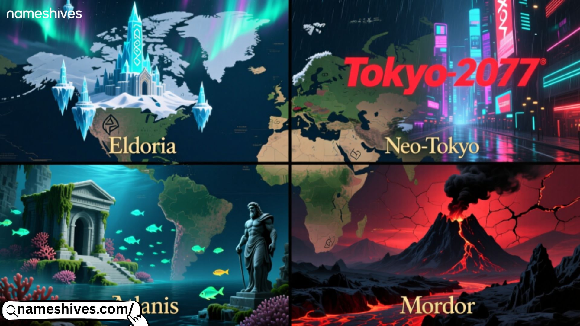 390 Fictional Country Names: Name Ideas For Magical World