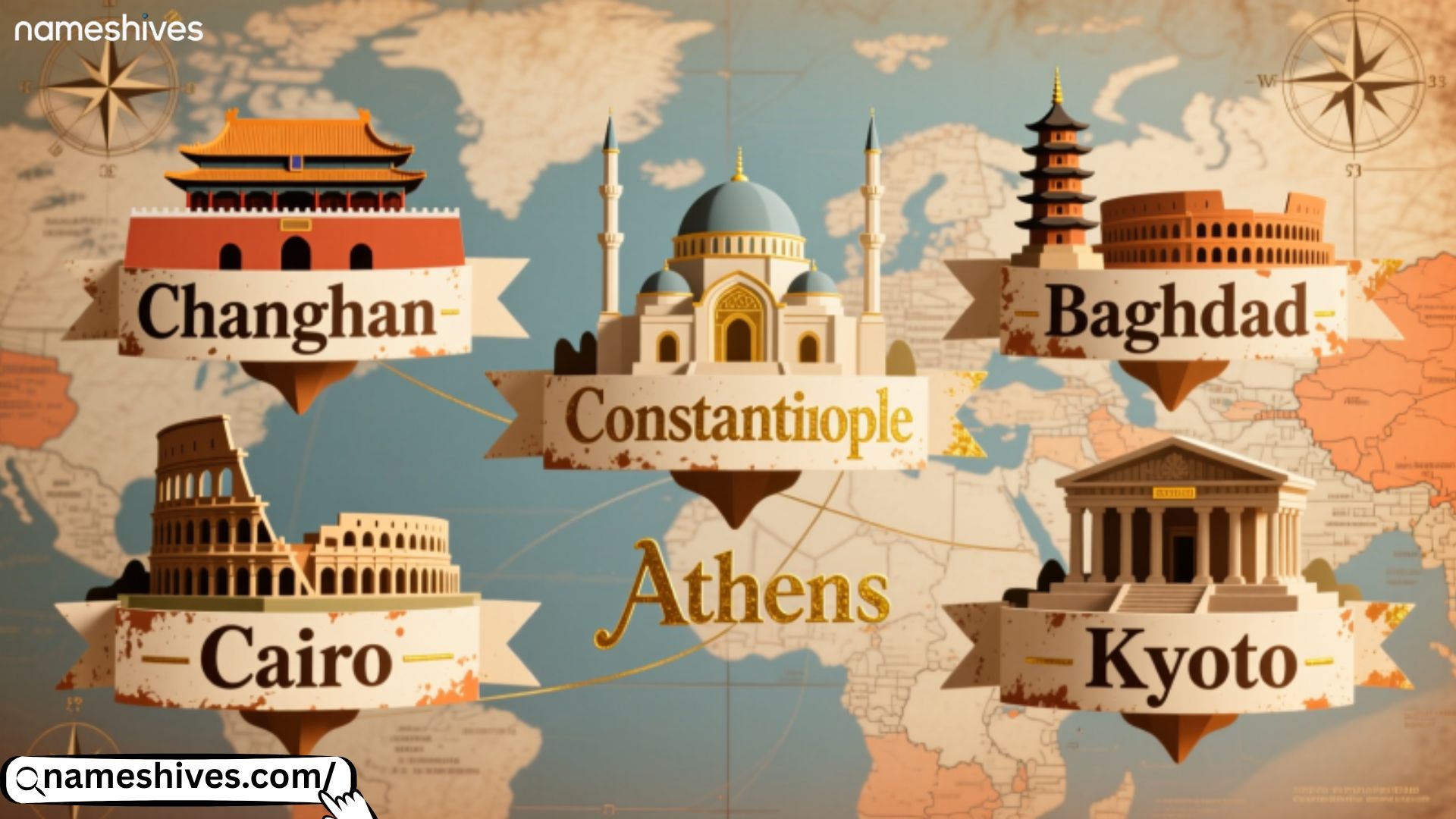 City Names: 350 Majestic City Name Ideas & Generator