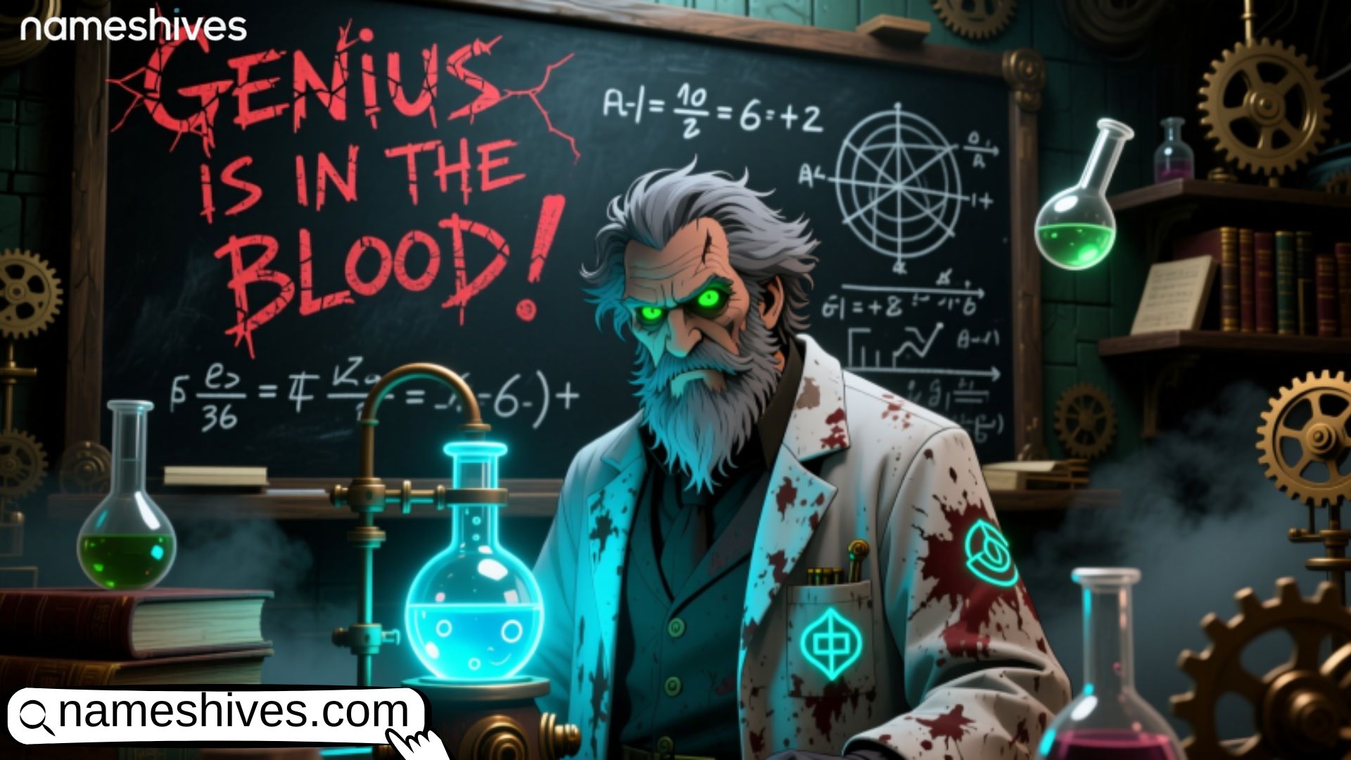 300+ Mad Scientist Names for Your Next Genius Sci-Fi Villain