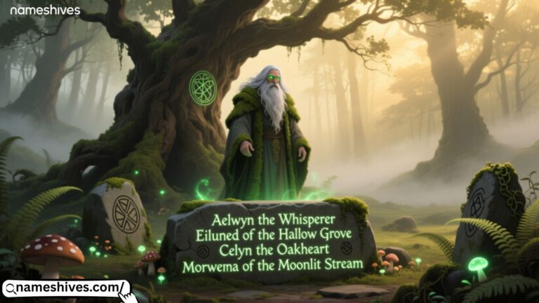 550 Cool Druid Names for Your Nature-Inspired Characters