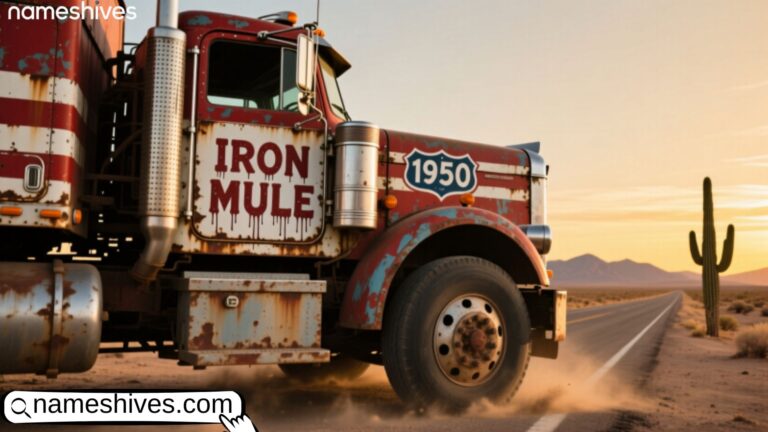 1050+ Catchy Truck Names Ideas for Every Ride 2025