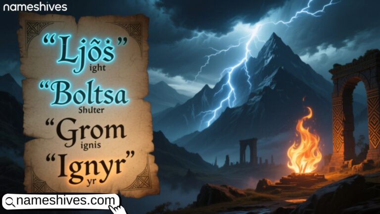 1350+ Unique Baby Names that Mean Electricity