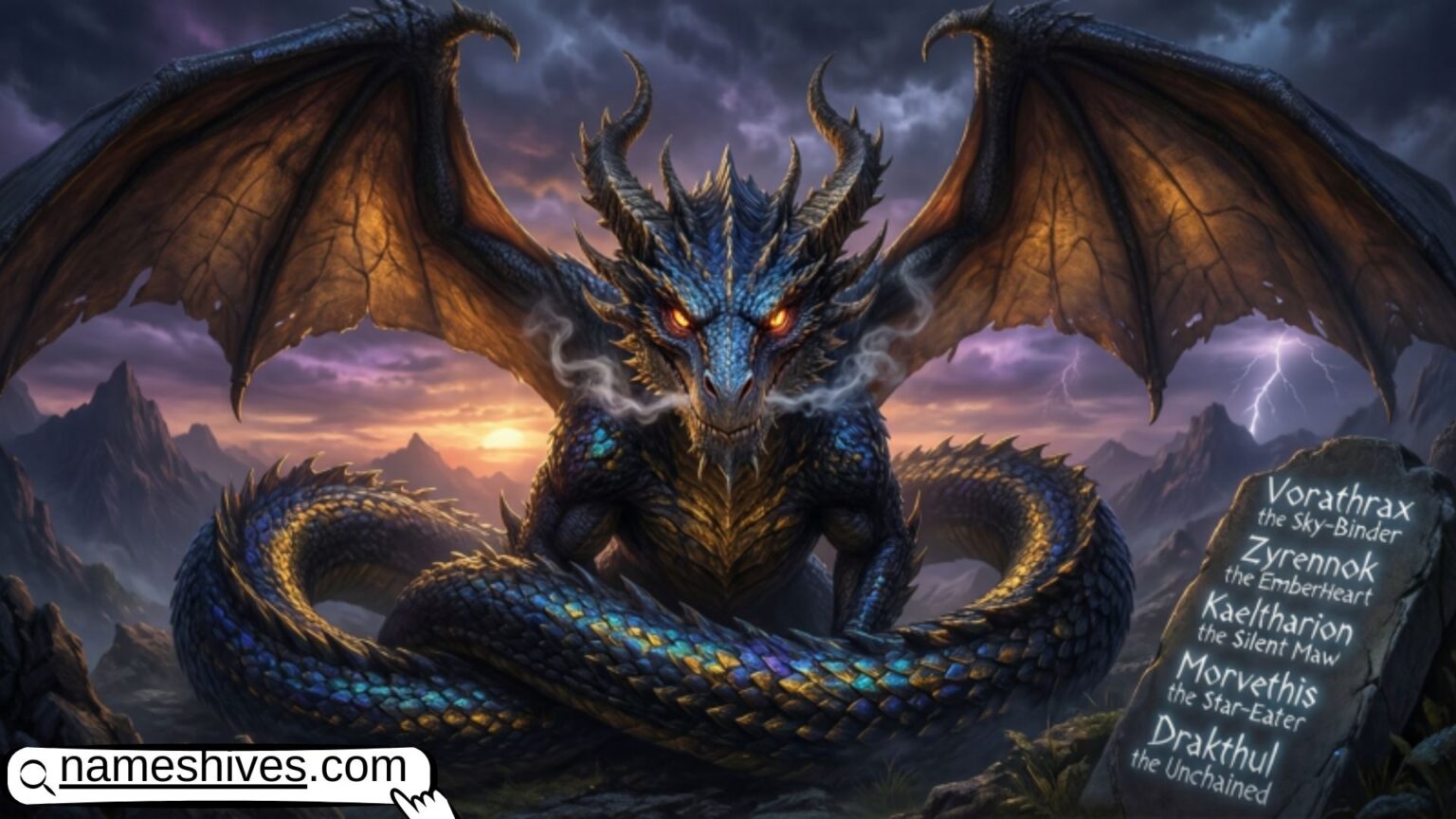 255+ Unique Dragon Names for Fantasy Worlds and Games