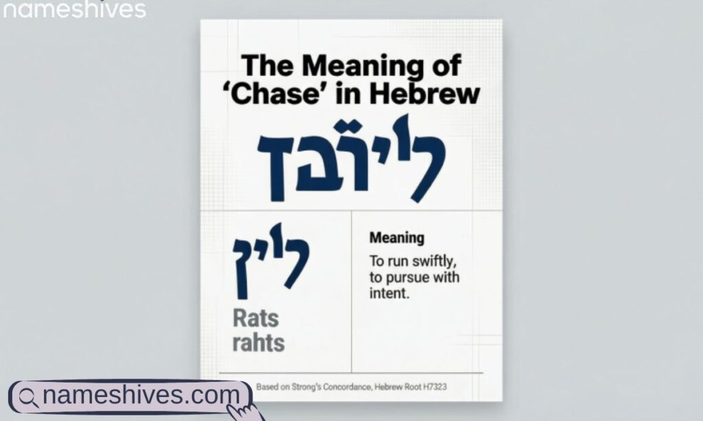 Chase – Meaning, Origin & Nicknames of the Name