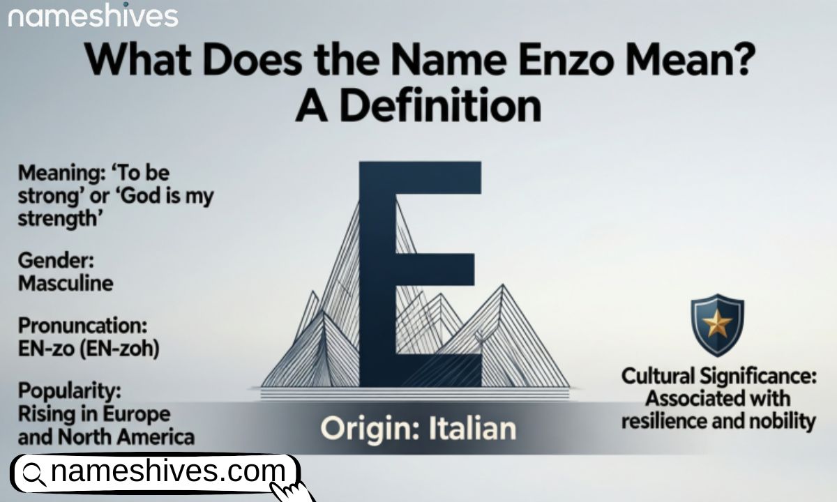 Enzo name meaning Discover the Origin History and Symbolism