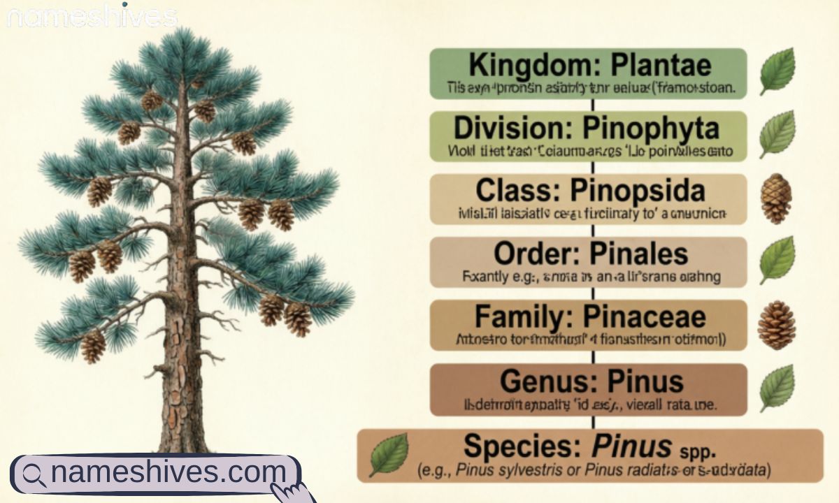Pine Tree Scientific Name, Genus, Meaning, Types, and Facts