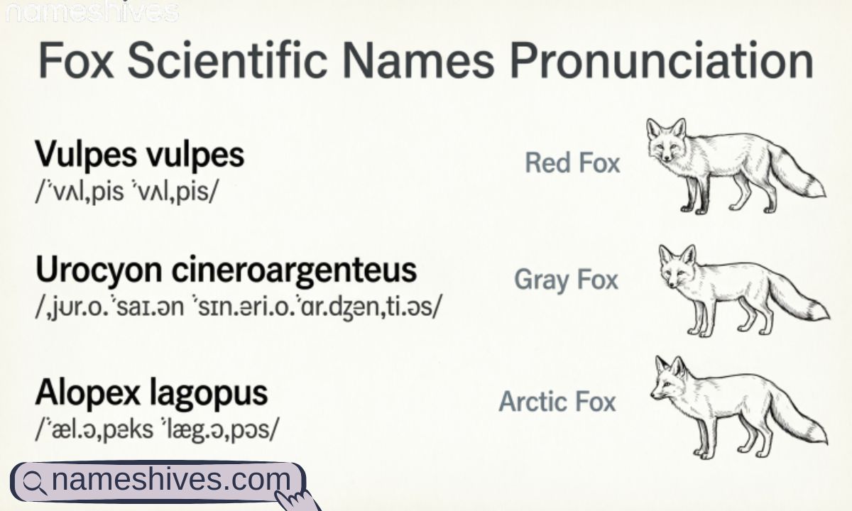Discover The Fox Scientific Name: A List of 50 Types