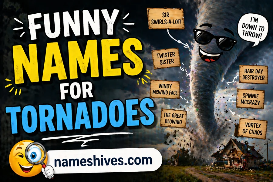 200+ Funny Names for Tornadoes: Hilariously Creative List